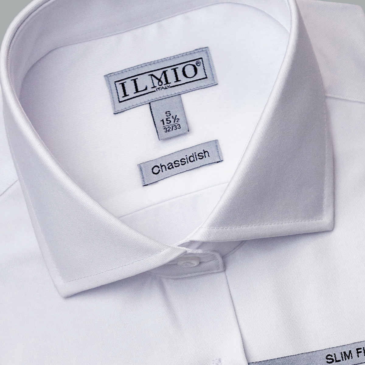 Poly Cotton Twill Spread Collar French Placket Mens R/L - Slim Fit ...